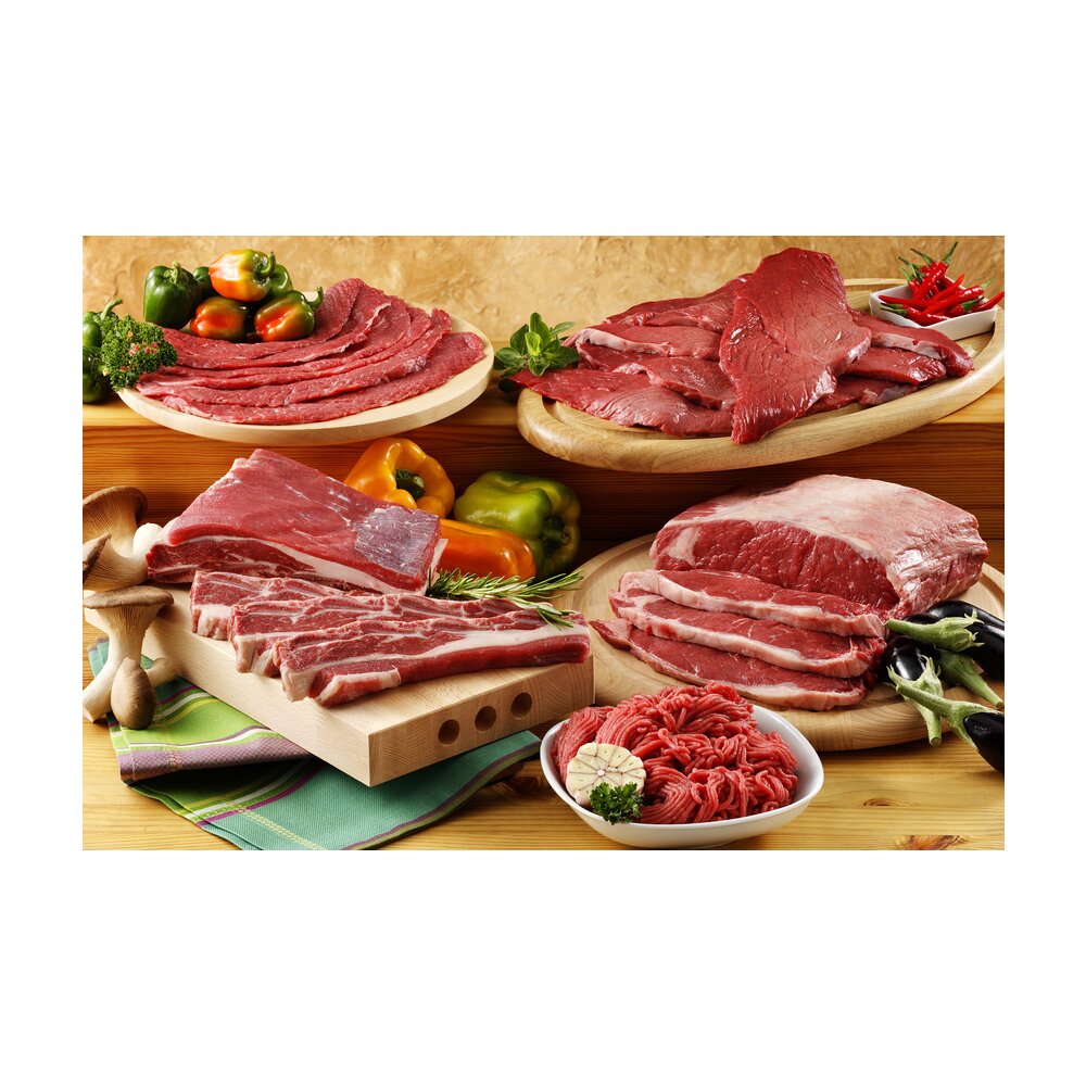 Gutes Fleisch vom Galloway, Strohschwein und Rind