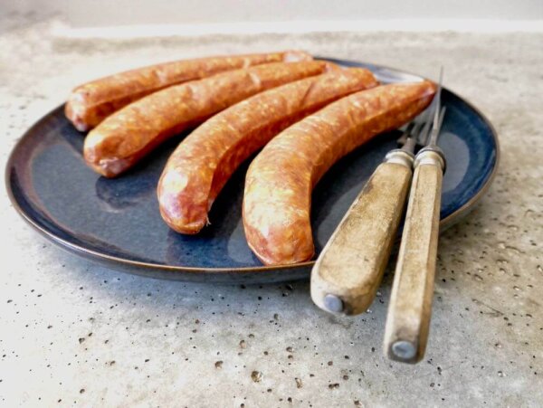 Kochwurst - zum Grünkohlessen oder Eintopf (4 Stck. á 120 gr.), 6,10
